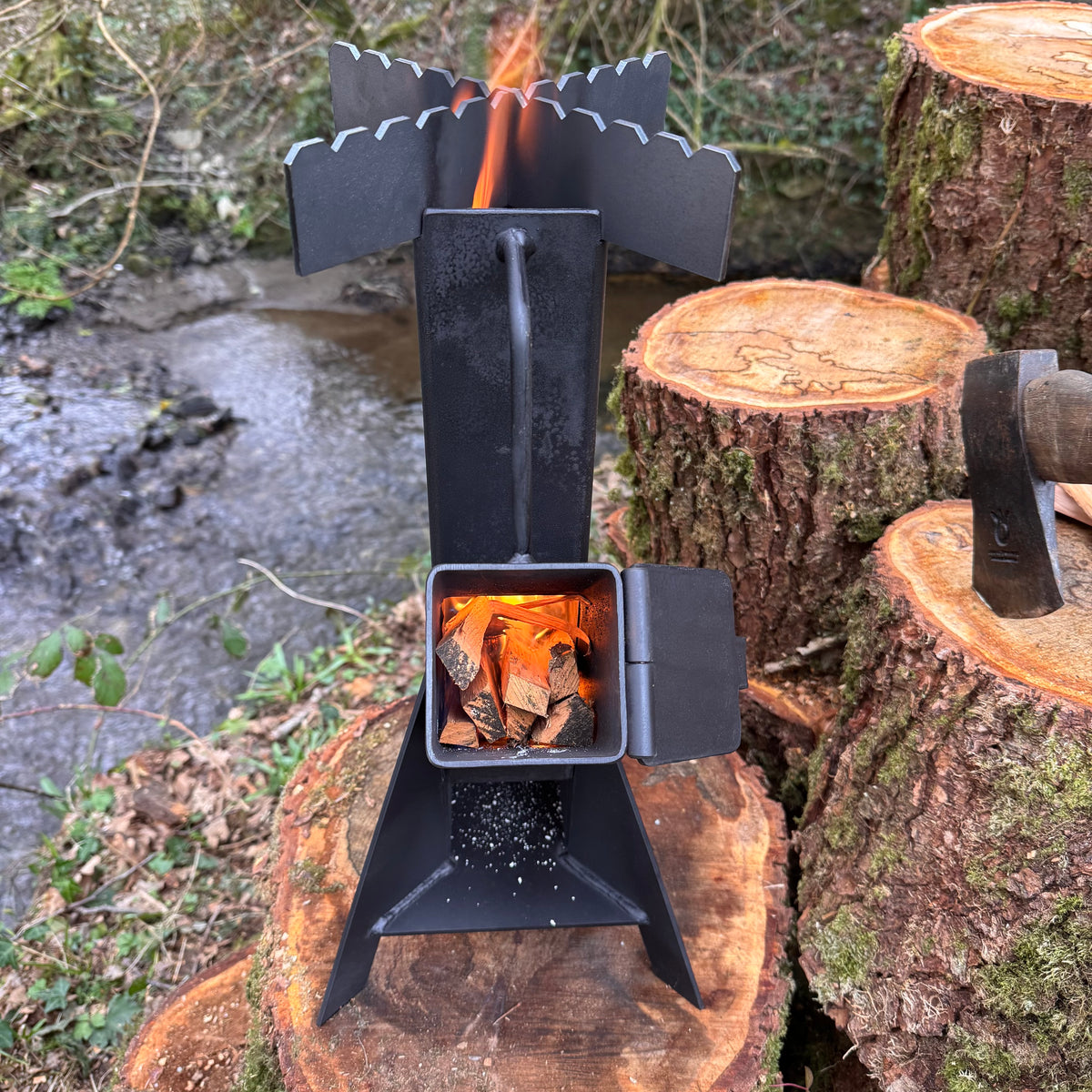 Rocket Stove – Campfire Cookshop
