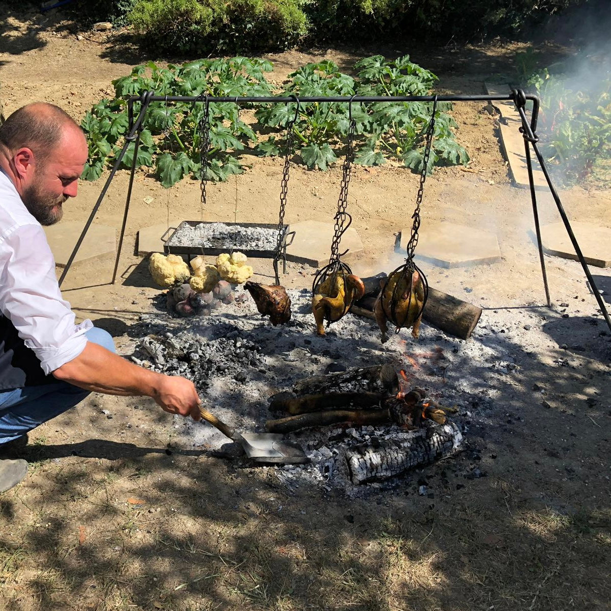 Heavy Duty Hanging Bar – Campfire Cookshop